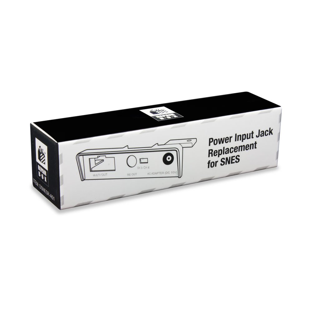 RepairBox Power Input Jack for Super NES