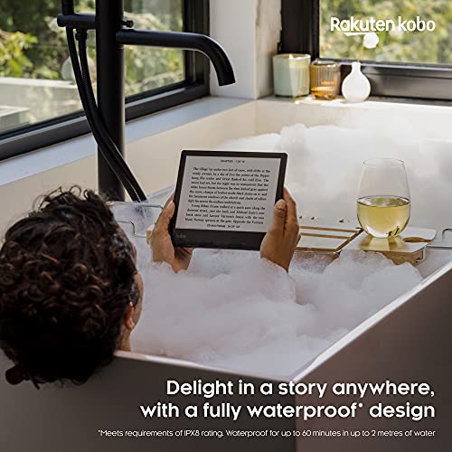 Kobo Sage | eReader with Green SleepCover & Stylus | 8β HD Glare Free Touchscreen | Waterproof | Blue Light Reduction | Bluetooth | WiFi | 32GB of Storage (Green + Stylus)