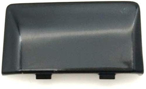 Replacement Battery Cover Lid Door Battery Case for Gameboy Micro GBM Console (Black)