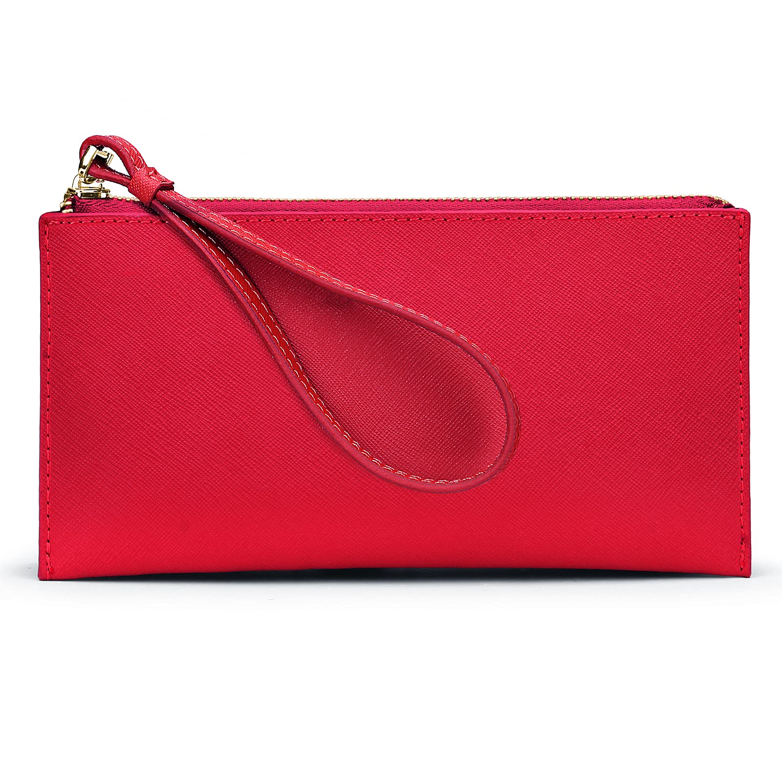 YALUXE Wristlet for Women Clutch Slim Genuine Leather Wallet