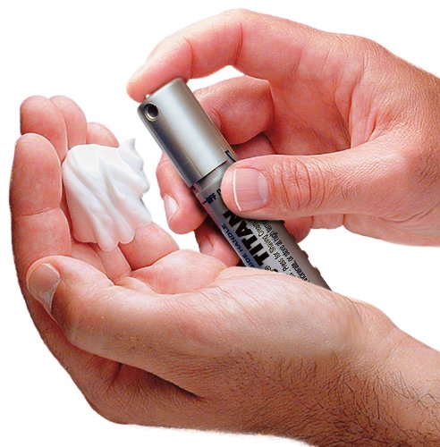 ShaveMate Titan 6 Three Pack of Razors with Real Shaving Cream in The Handle