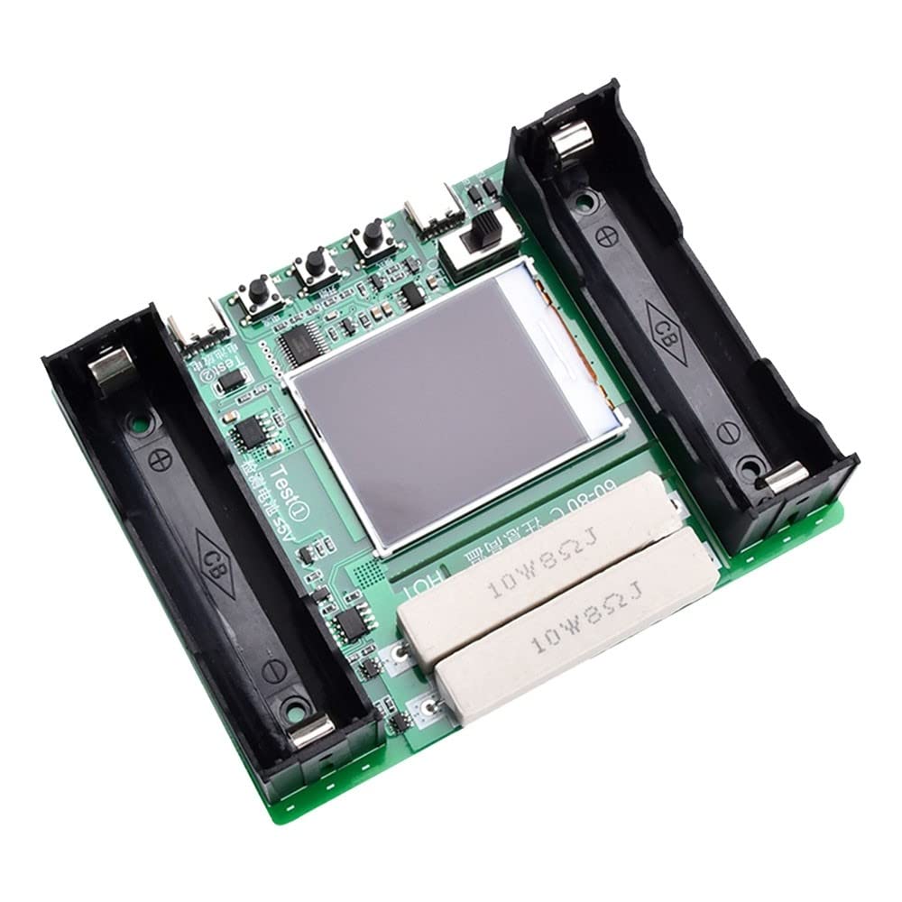DONGKER 18650 Battery Capacity Tester,Charging Discharging Module 1.77" TFT Display Module for Measure 18650 Lithium Battery