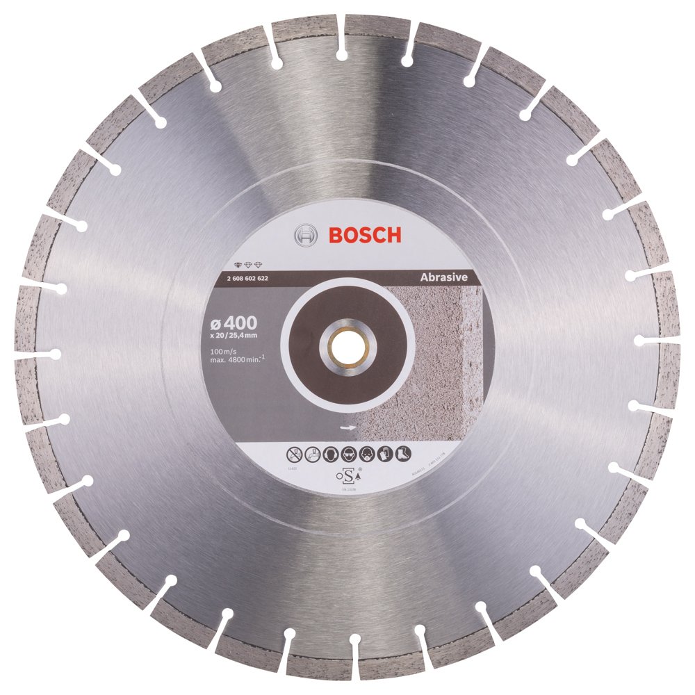 Bosch Professional 2608602622 Standard for Abrasive Diamond Cutting disc, Silver/Grey