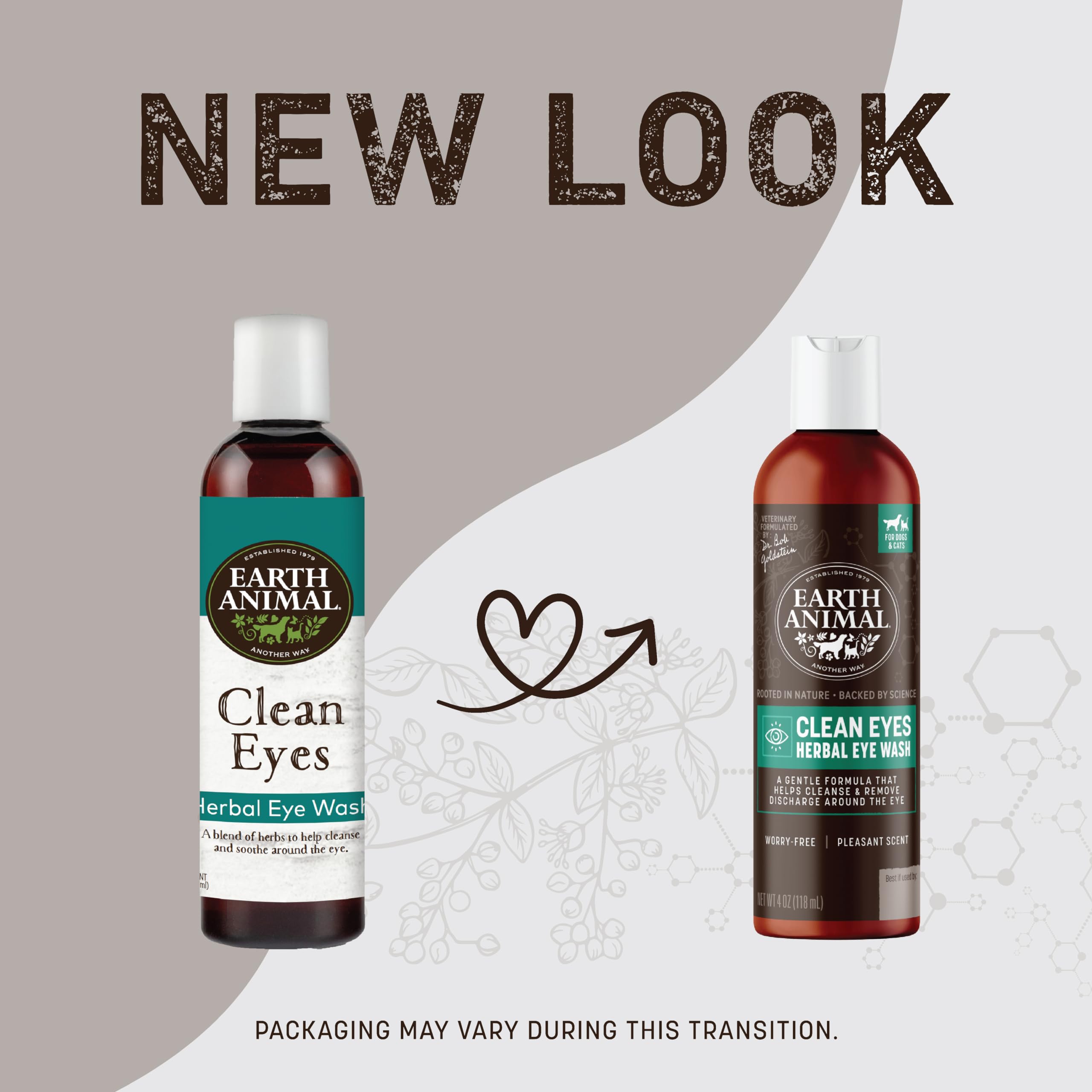 Earth Animal Herbal Remedies | Clean Eyes Eye Wash | 4 fl oz
