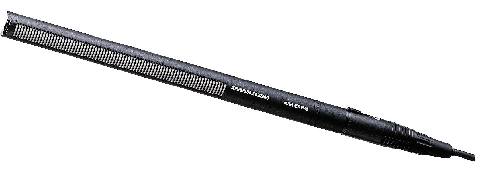 Sennheiser MKH 416-P48 Video, Cinema and Broadcasting Shotgun Microphone Complete Kit with LyxPro XLR Cable, Windscreen & Shock Mount Bundle