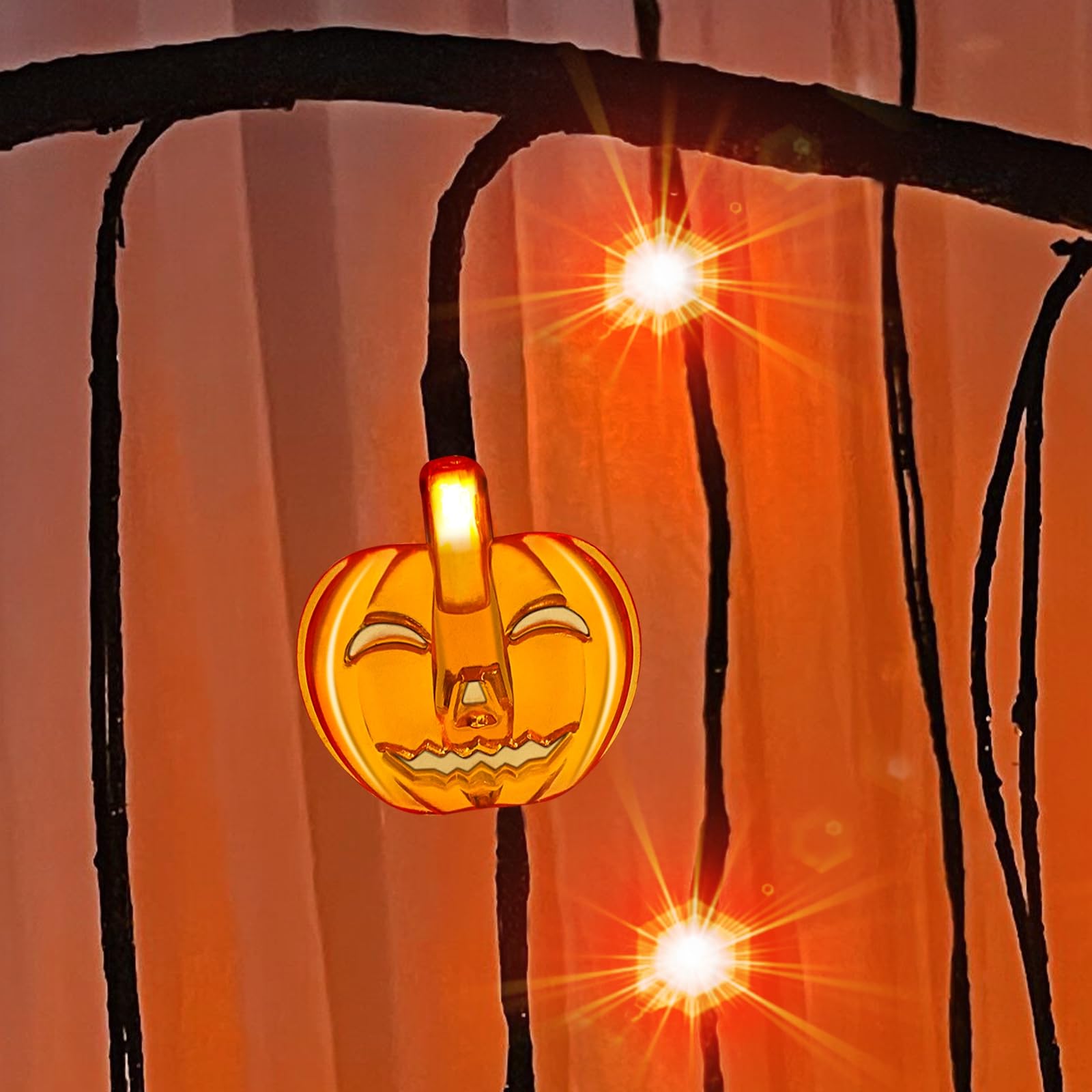 TURNMEON 5 Feet Lighted Halloween Tree Decor with Timer,108 LED Black Scary Willow Tree Purple Lighted 24 Spiders Ornaments Halloween Decorations Outdoor Indoor Holiday Home Yard Garden(Adapter/Timer)