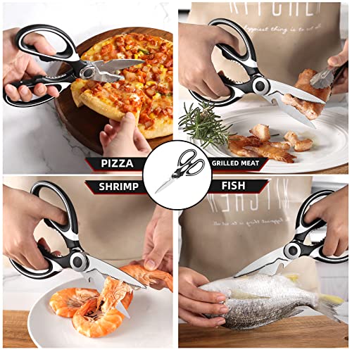 Kitchen Scissors Set ,SinYe Kitchen Scissors with Peeler