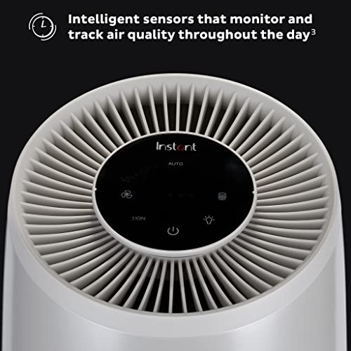 Instant Pot HEPA Quiet Air Purifier with Plasma Ion Technology for Rooms up to 630ft2, Charcoal & Pot HEPA Quiet Air Purifier with Plasma Ion Technology for Rooms up to 1140ft2, Charcoal