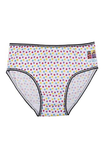 Intimo Girls' Big Five Nights at Freddy's Underwear 7 Pack, Multi, 12
