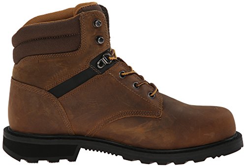 Carhartt Men's CMW6174 Traditional Welt 6" Soft Toe Non WP Boot Construction Shoe, Dark Brown Oil Tanned, 10