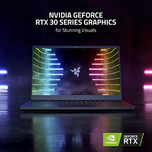 Razer Blade Pro 17 Gaming Laptop 2021: Intel Core i7-11800H 8-Core, NVIDIA GeForce RTX 3080, 17.3" FHD 360Hz, 32GB RAM, 1TB SSD - Chroma RGB - Thunderbolt 3 - SD Card Reader