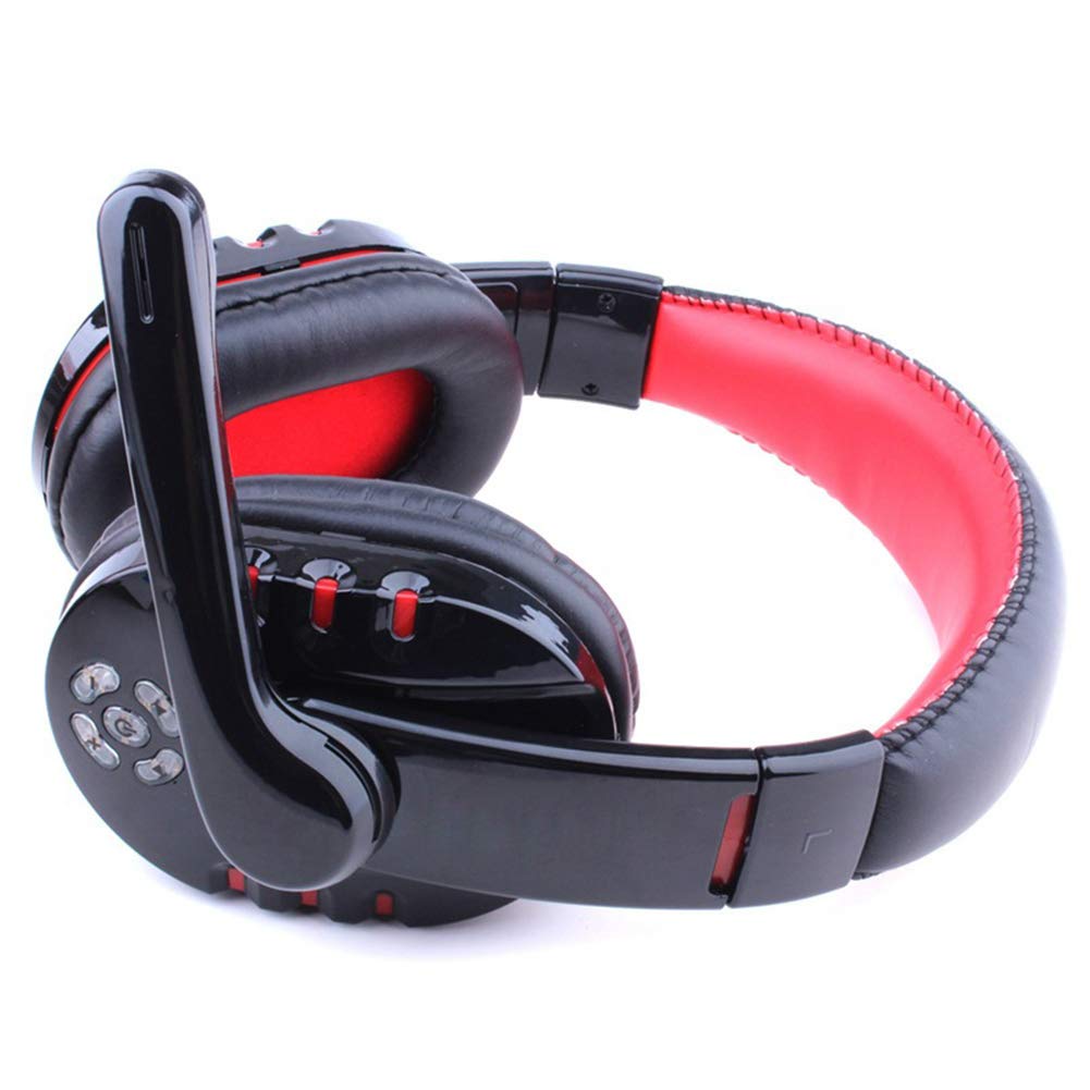 Bluetooth Headset V4.0 with Microphone Wireless PC Headphones CVC8.0 Noise Canceling On Ear for Computer Cell Phone, Call Center, Office Skype, Webinar,15 Hours Talk Time, Soft Earpad