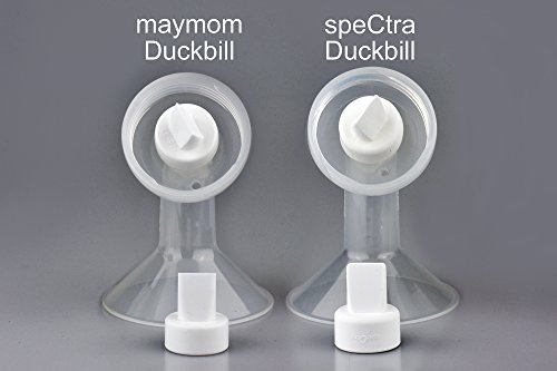 Maymom 12 Count Duckbill Valves for Spectra S1 Spectra S2 Spectra 9 Plus. Not Original Spectra Pump Parts Replace Spectra Duckbill Valve Not Original Spectra S2 Accessories Work w/Spect (White.18)