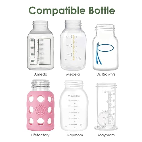 Maymom Breast Shield Flange Compatible with Ameda Breast Pumps (28 mm, Large, 1-Piece)