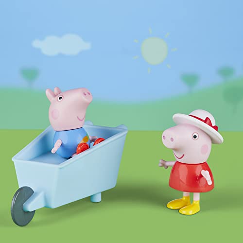 Peppa Pig Peppa's Adventures Peppa's Growing Garden Preschool Toy, with 2 Figures and 3 Accessories, for Ages 3 and Up