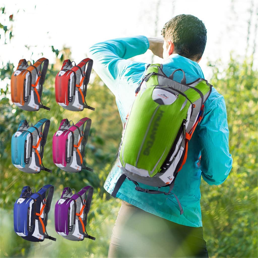 DHTDVD Sport Backpack Climbing Hiking Running Bike Cycling Knapsack Ultramcle Bagway Rucksack (Color : D, Size : 23cm.26cm.46cm)