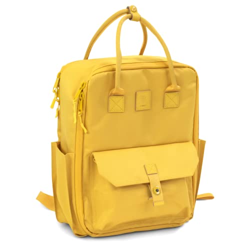 Langly Sierra Camera Backpack: A Modern & Travel-friendly Photography Backpack Compatible With Both 18in Laptop & DSLR Accessories 24L (Apen-Gold)