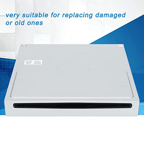Shanrya Game Disc Drive, Fix Errors Professional Metal Replacement Wearable Game Console Optical Drive for