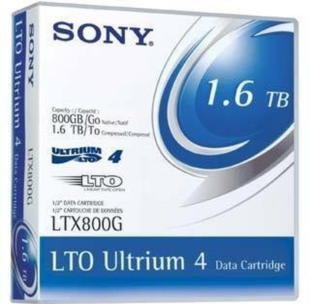 Sony LTO4 Ultrium 800GB Tape Cartridge (LTX800G)