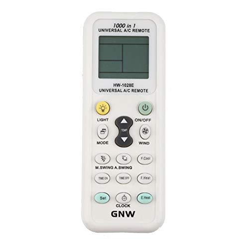 Calvas Air Condition Remotes 1pc New Universal Remote Control LCD A/C Multifunctional Remote Controller HW-1028E for Air Conditioner