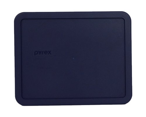 Pyrex 7212-PC 11-Cup Blue Replacement Food Storage Lid - 4 Pack Made in the USA
