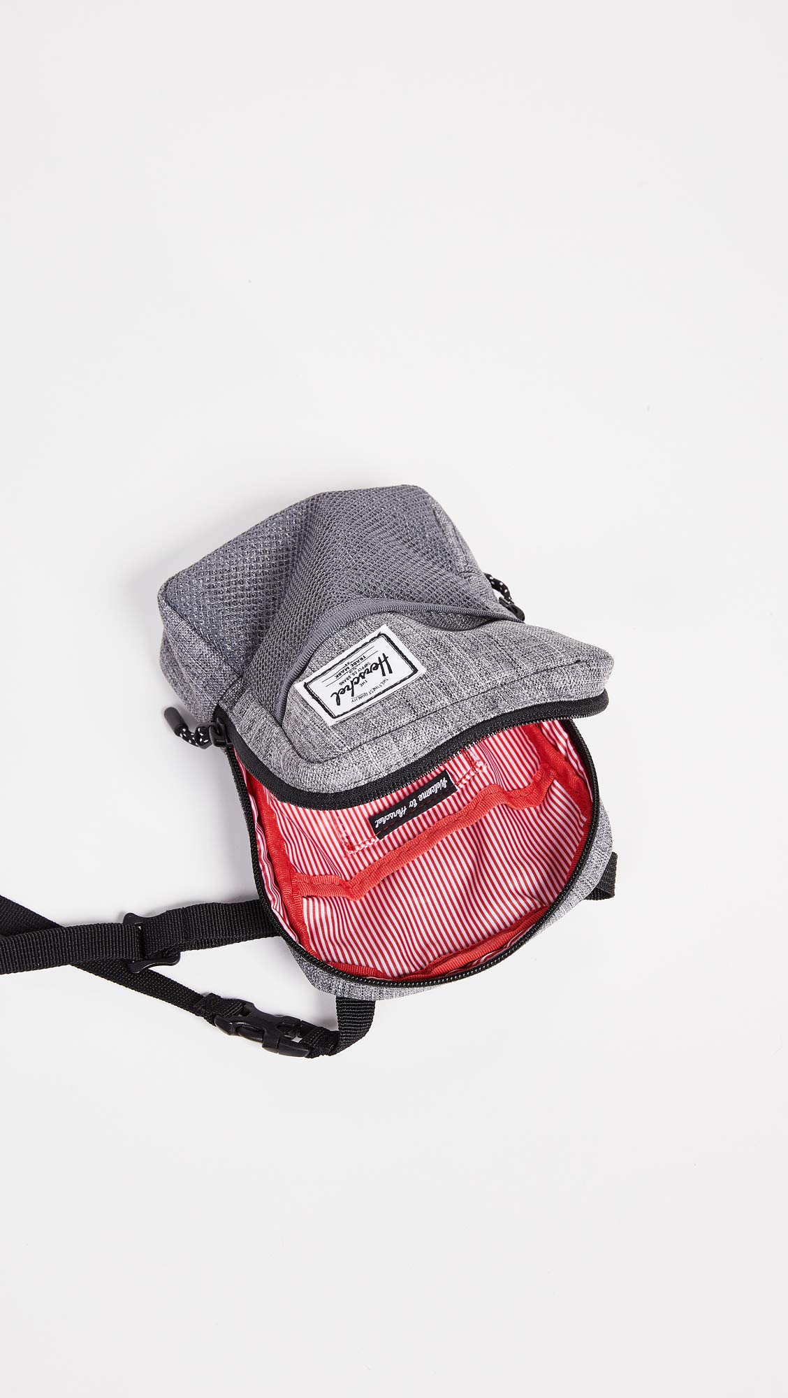 Herschel Sinclair Cross Body Bag, Raven Crosshatch, Large,10567-00919-OS