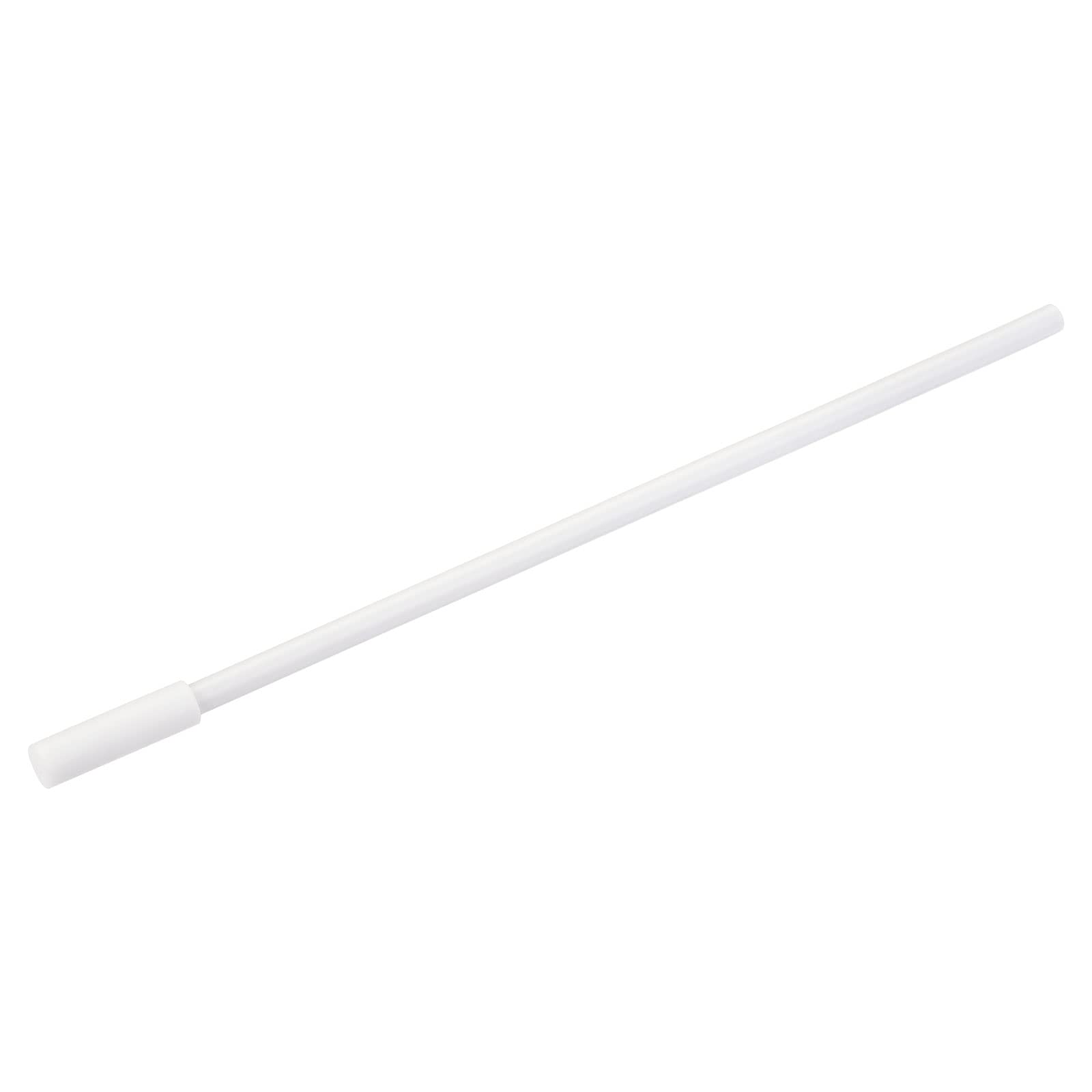 MECCANIXITY Magnetic Stir Bar Retriever 250mm(9.84 inch) Length PTFE Coating White