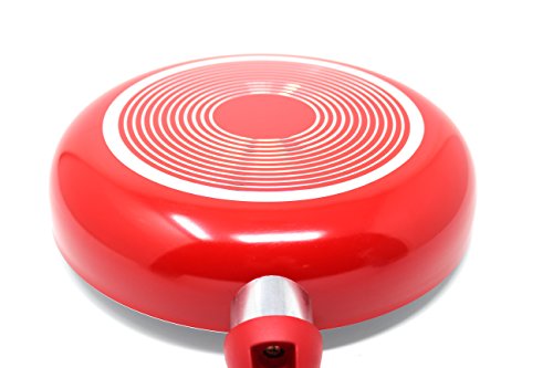 CONCORD 10.5" Ceramic Coated Non Stick Frying Pan Omelet Skillet Cookware PFOA and PTFE Free