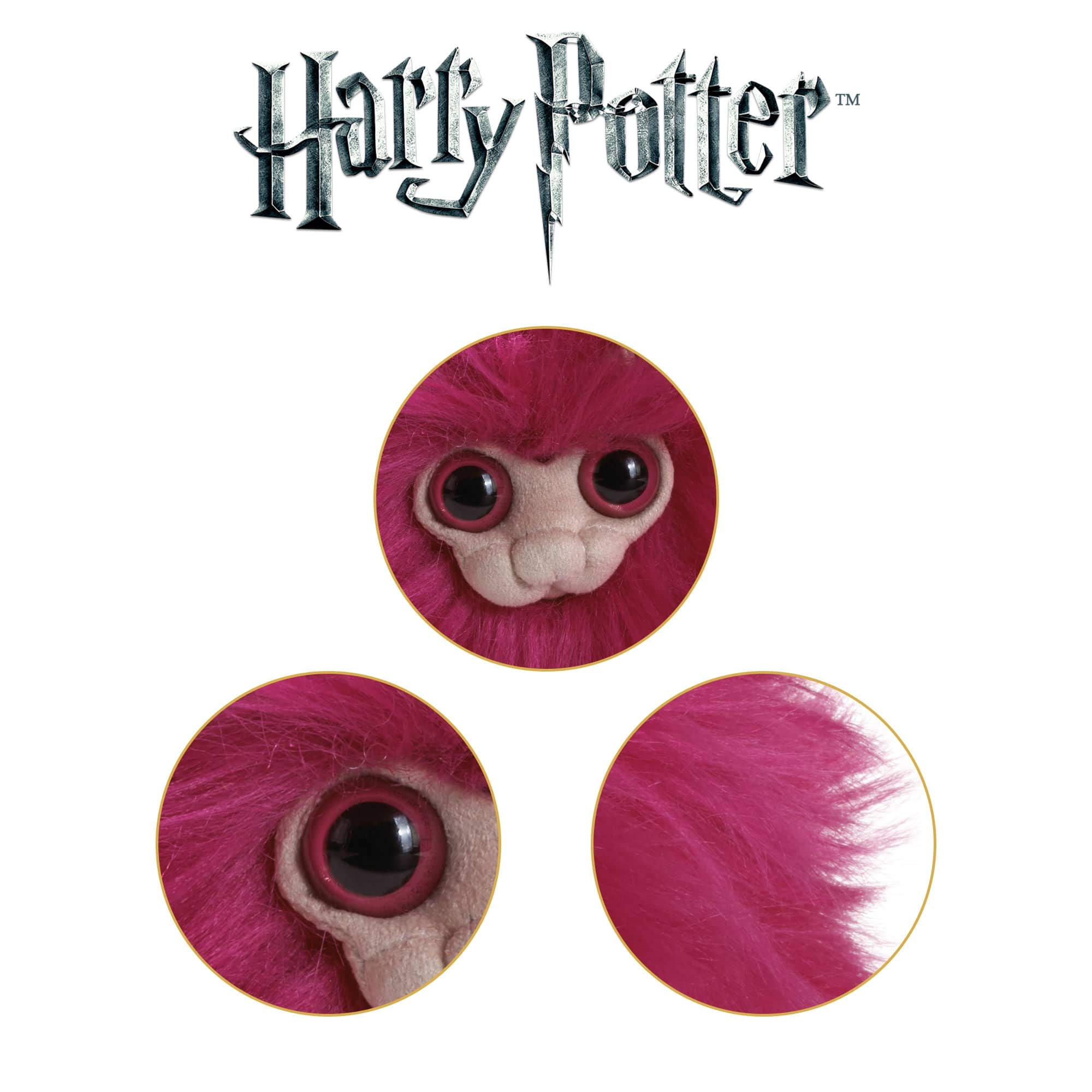 The Noble Collection Harry Potter Collector Pygmy Puff Plush Pink