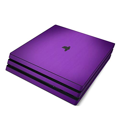 Purple Burst Full Faceplates Skin Decal Wrap with 2 Piece Lightbar Decals for PlayStation 4 Pro