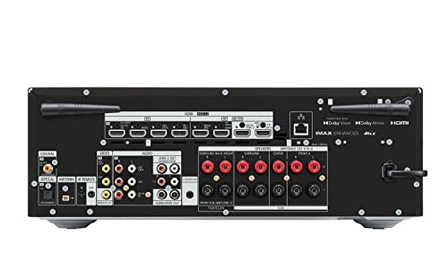 Sony STR-AN1000 7.2CH Surround Sound Home Theater 8K A/V Receiver: Dolby Atmos, DTS:X, Digital Cinema Auto Calibration IX, Bluetooth, WiFi, Chromecast, Spotify, AirPlay, HDMI 2.1 (Renewed)