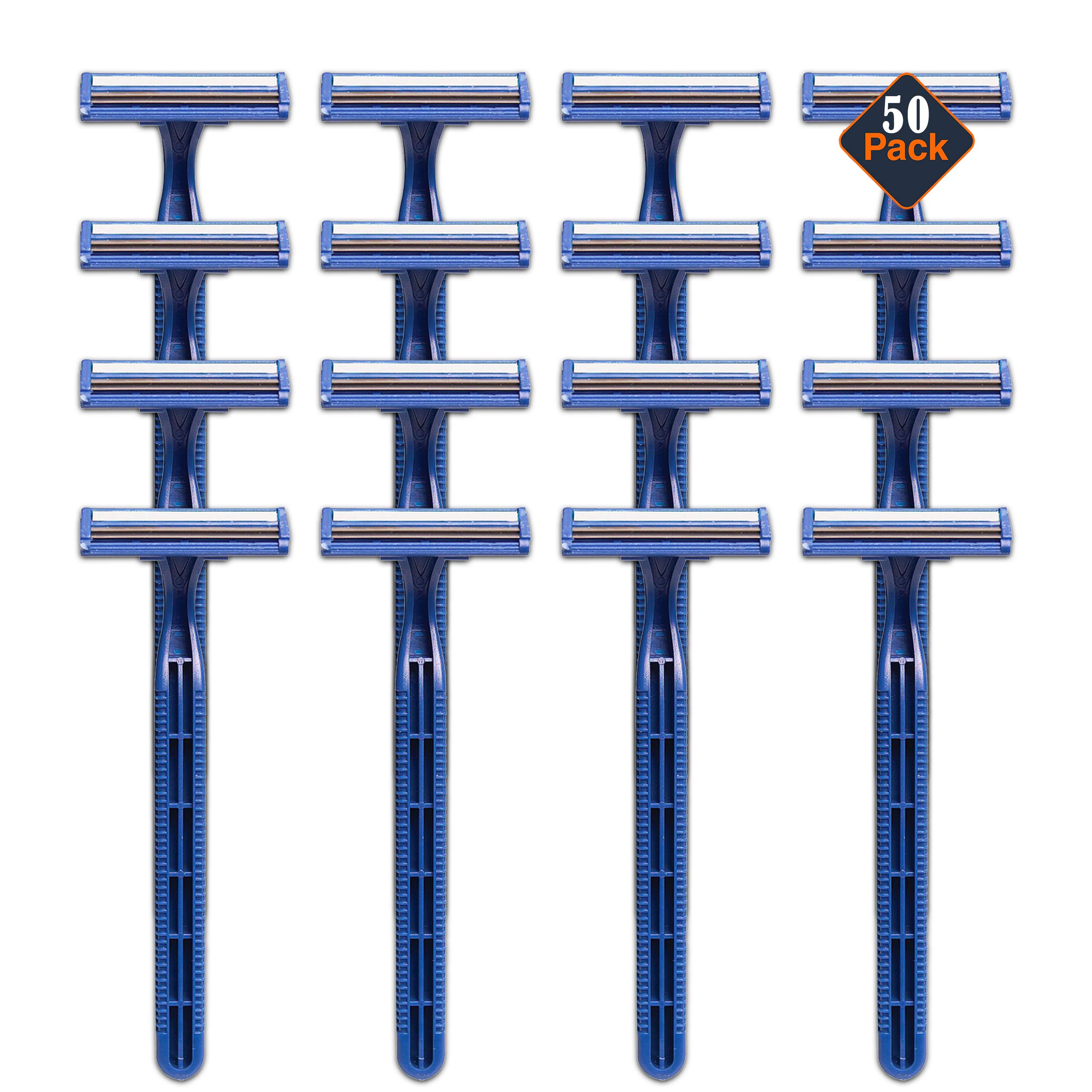 Personna Twin Blade Box of 50 (Twin Blade Fixed Head Plus Razors.)
