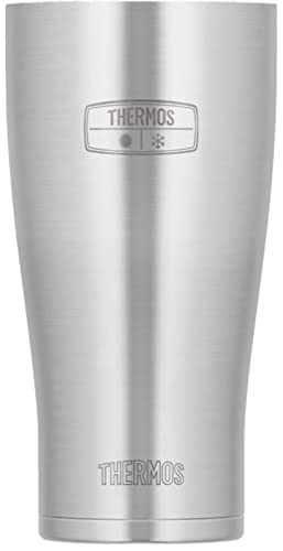 Thermos JDE-600 S Vacuum Insulated Tumbler, 20.3 fl oz (600 ml), Stainless Steel