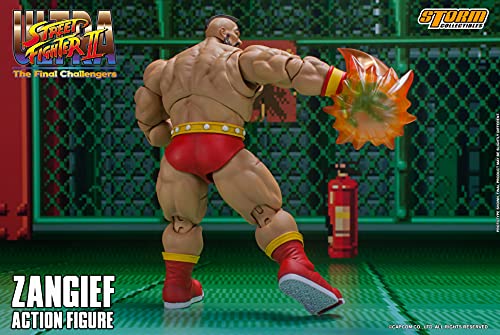 Storm Collectibles - Ultimate Street Fighter II: The Final Challenger - Zangief, Action Figure, STM87180 Red