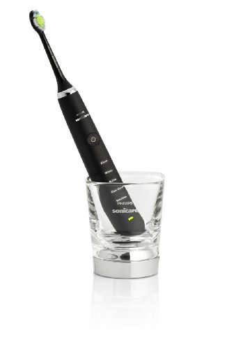 Philips Sonicare DiamondClean Sonic Electric Rechargeable Toothbrush, Black, HX9352/04