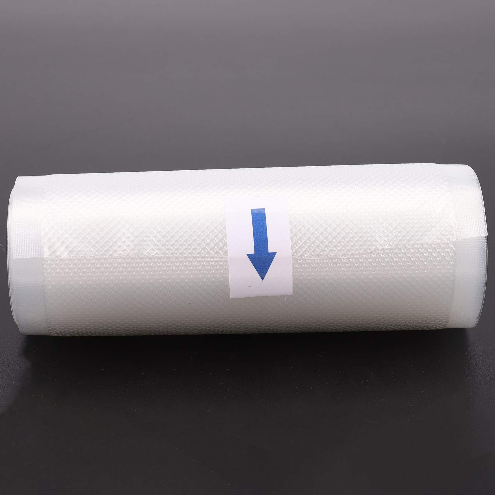 Geynutaly Textured Sealer Sous Vide Saver Roll Vacuum Bags Kitchen Storage Food - 15x500cm