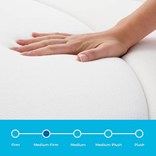 LINENSPA 8 Inch Memory Foam and Innerspring Hybrid Mattress β California King Mattress β Bed in a Box β Medium Firm Mattress