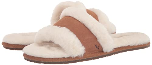 Koolaburra by UGG Women's Milo Peep Slipper, Natural, 9