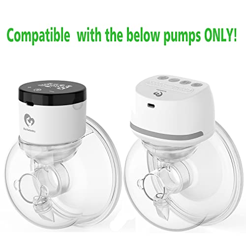 Replacement Flanges (21mm-2Pcs) for Bellababy Breast Pump Model BLA8040,B;A8040-2 and BLA8042,BLA8042-2