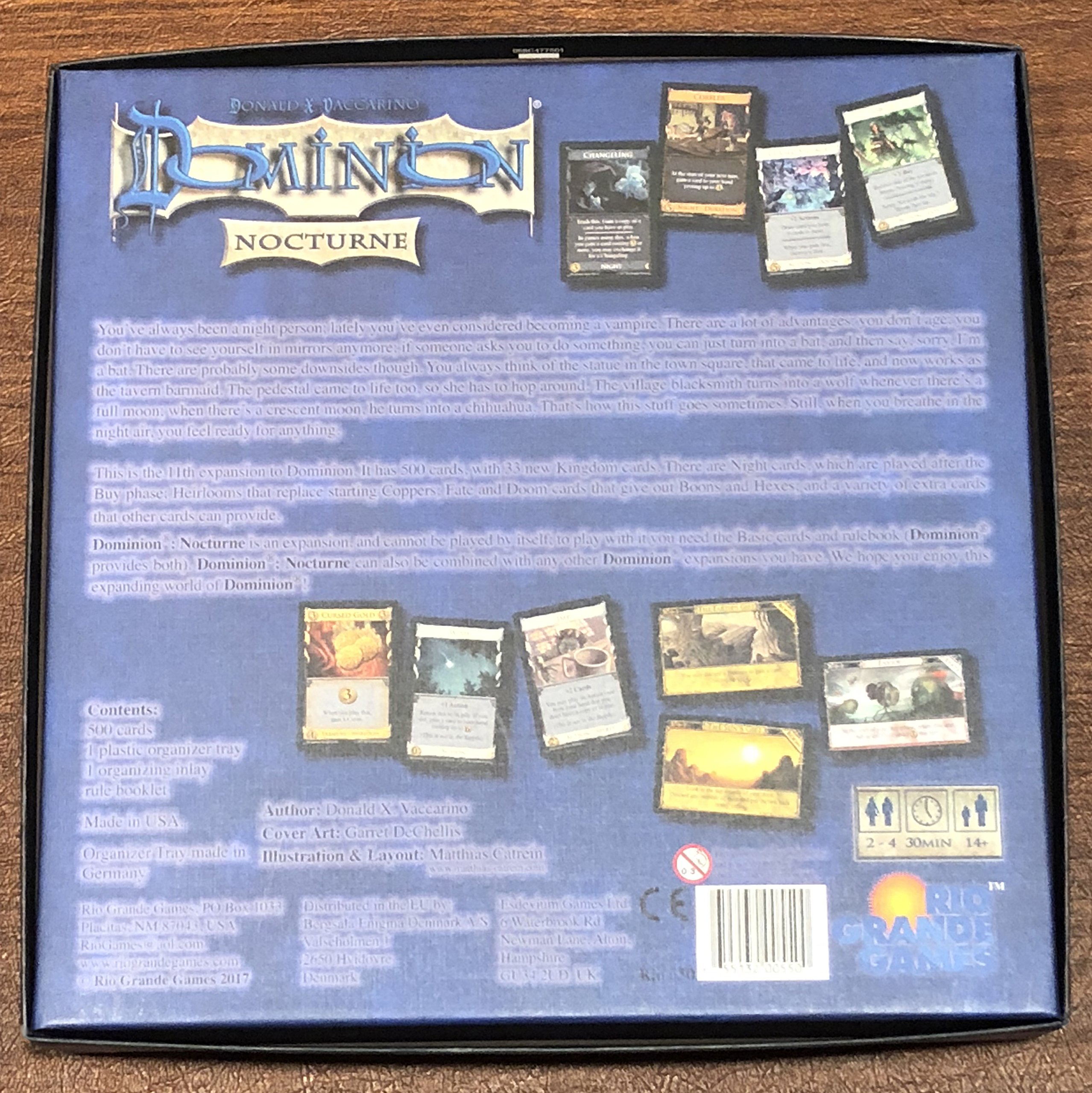 Rio Grande Games: Dominion: Nocturne, an Expansion, Strategy Board Game, 2 to 4 Players, 30 Minute Play Time, For Ages 14 and up