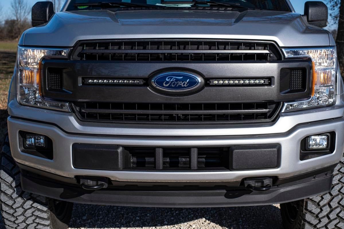 Rough Country 10" Black Series Slimline CREE LED Light Bars | Pair - 70410ABL