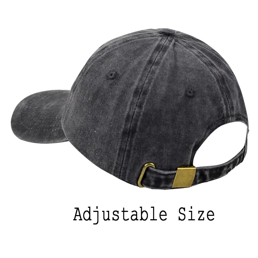 Christian Gifts for Women Men, Jesus Cross Hat, Distressed Wash Embroidered Adjustable Religious Baseball Cap, Gift for Christmas