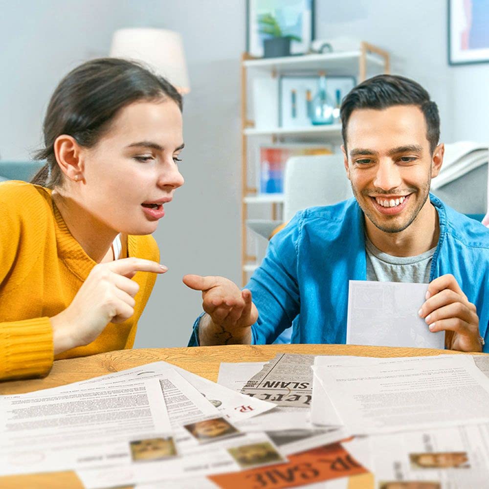 ThinkFun Cold Case: A Story to Die for - Interactive Murder Mystery Game | Engaging Storyline | Brain-Teasing Puzzles | Ideal for Teens and Adults | Perfect for Group Play