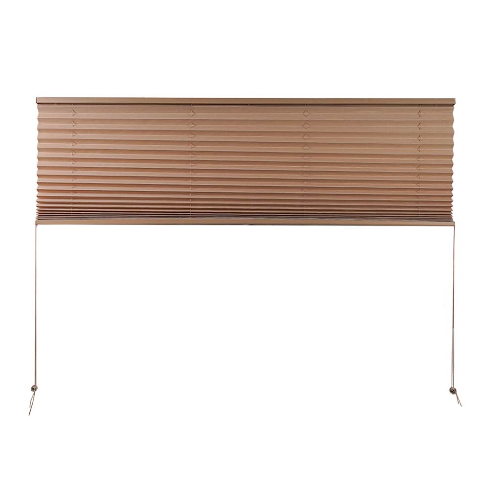 Camper Comfort 50" X 32" Cappuccino RV Pleated Shade | Camper Blinds | RV Privacy Blinds | RV Solar Shade| Motor-Coach Shades