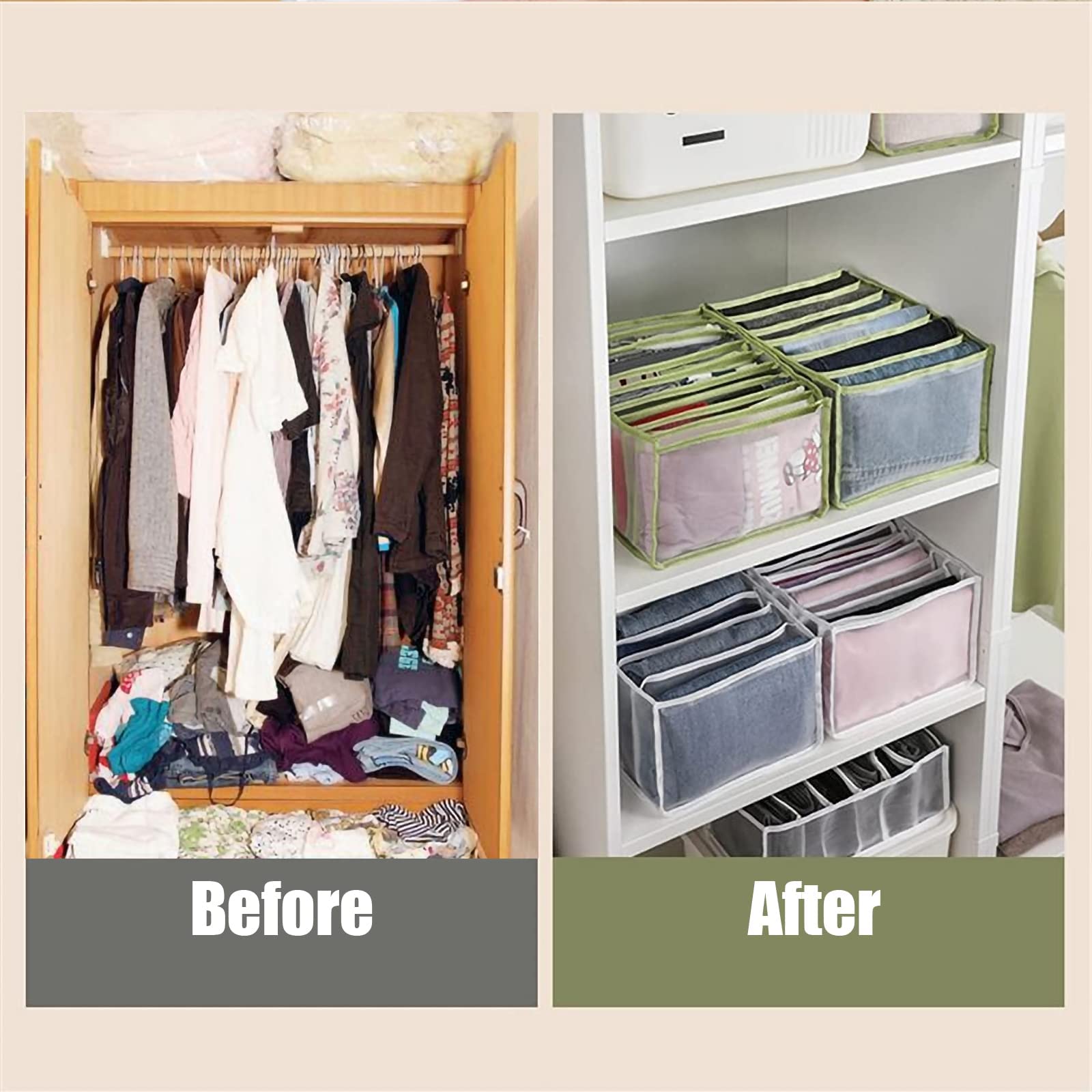 TIGARI Wardrobe Clothes Organizer
