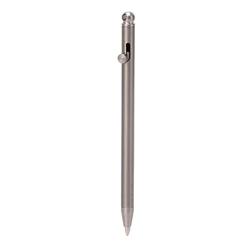 LAIONTY Mini Stylus Keychain Pens Pocket Signature Pens with Refill Ballpoint Pen for Outdoor Office Supplies(True Color)