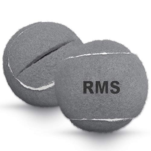 RMS Walker Glide Balls - A Set of 2 Balls with Precut Opening for Easy Installation, Fit Most Walkers (Grey),2 Count (Pack of 1)