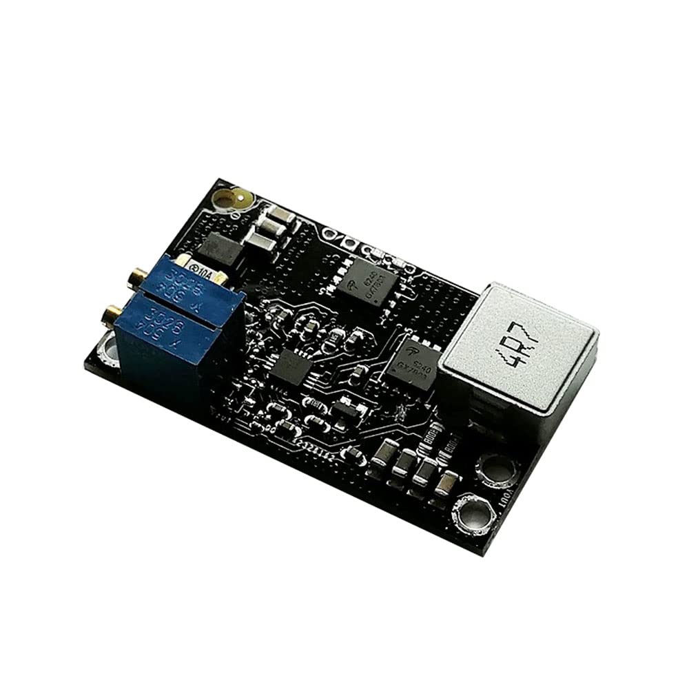 Dykbkiss BQ24650 2A 4A 8A 10A Lithium Battery Charger Module Solar MPPT Controller Buck Lead-Acid LiFePO4 Li-ion Charging 5V 12V 15V 24V Adjustable (10A)
