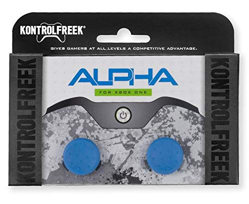 Sage Controller Kontrol-Freek. FPS Freek Alpha Blue Thumbstick for Xbox One| 2 Low Rise Concave
