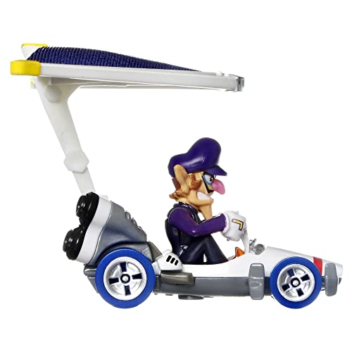 Hot Wheels Super Mario Character Car 3-Packs with 3 Character Cars in 1 Set, Gift for Kids & Collectors Ages 3 Years Old & Up